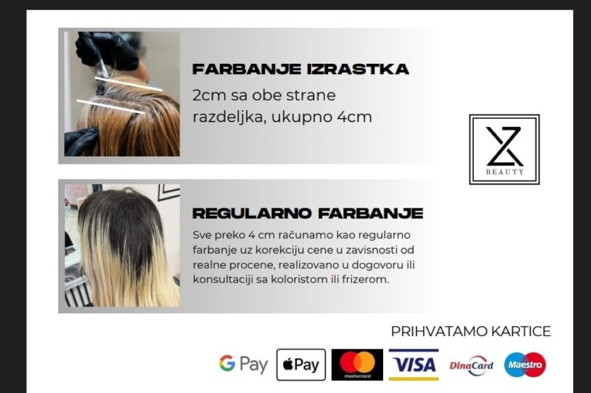 2XL Beauty Frizersko-kozmetički salon zakazivanje | Beograd, Vrtlarska 7a - SrediMe