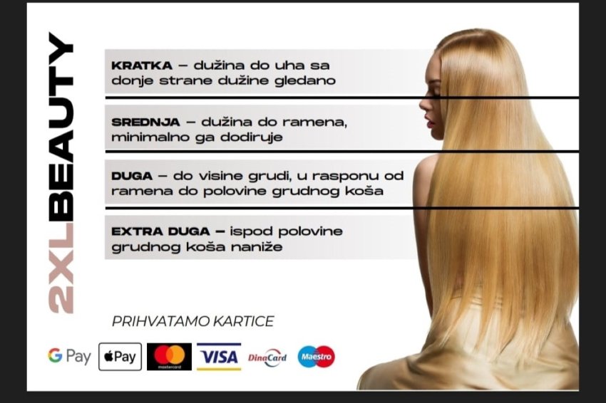 2XL Beauty Frizersko-kozmetički salon zakazivanje | Beograd, Vrtlarska 7a - SrediMe